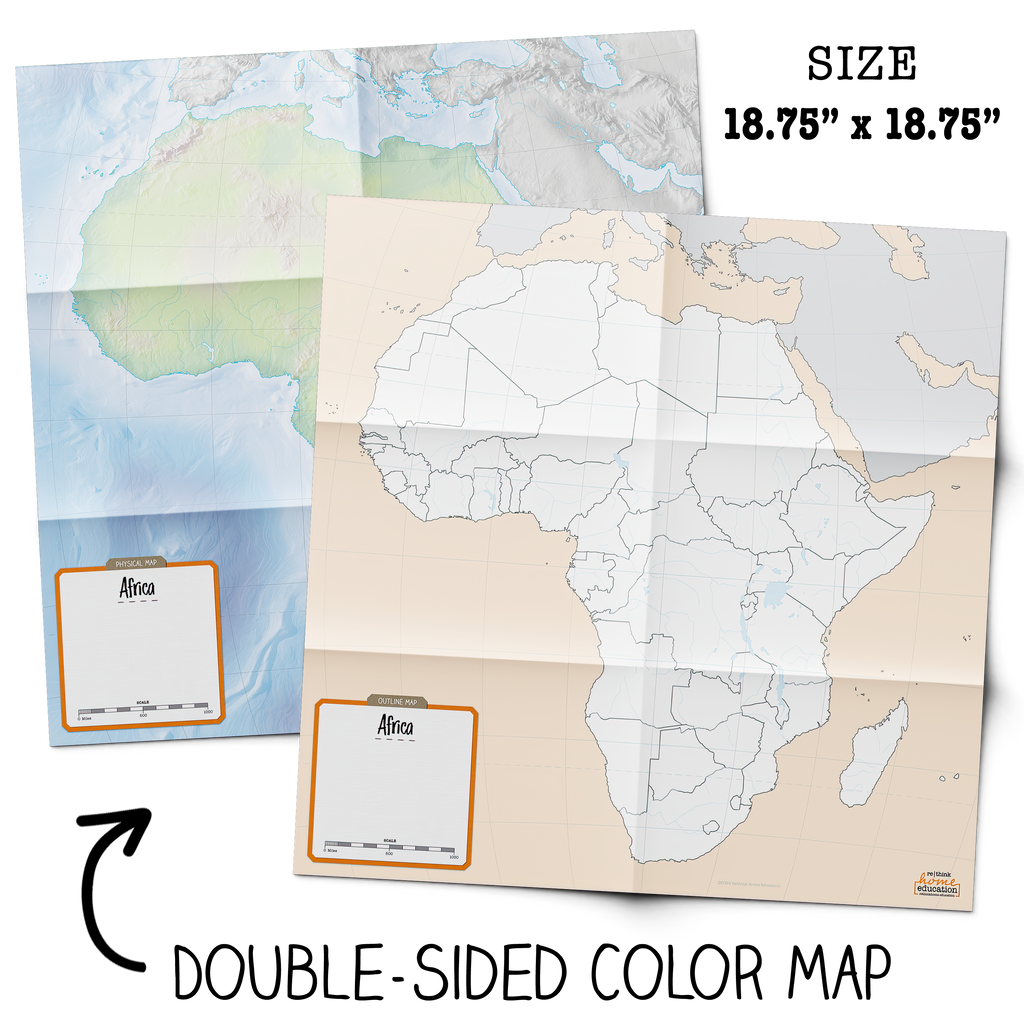 World Map Set by Rethink Geography | GeoMatters