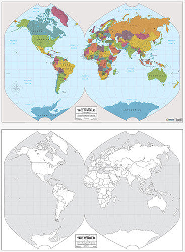 Color Labeled/Outline Maps | GeoMatters