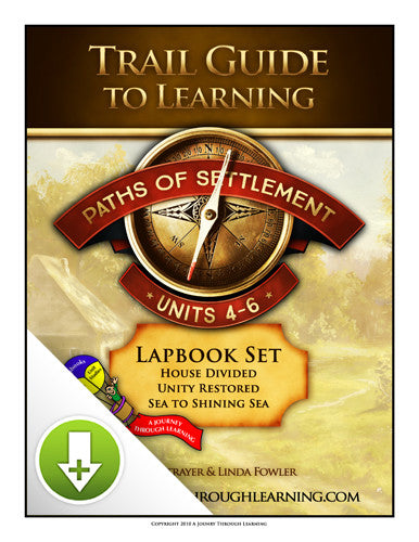 Paths of Settlement Lapbook | GeoMatters