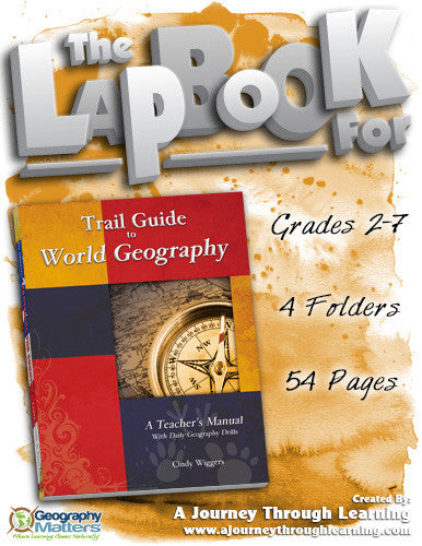 Trail Guide to World Geography Lapbook | GeoMatters